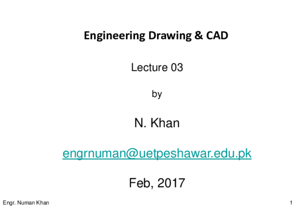 (PPT) Engineering Drawing Lecture -3