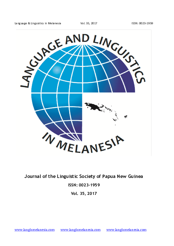 (PDF) The Kamula-Elevala Language Family