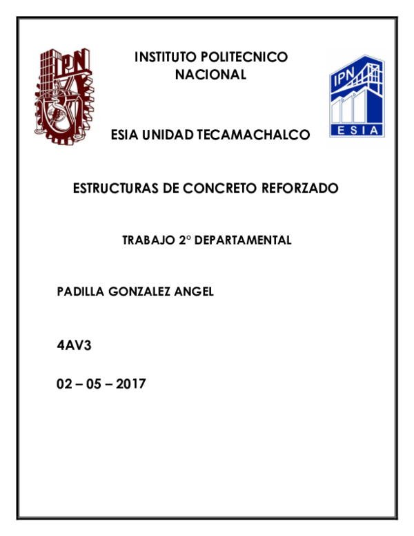 (PDF) INSTITUTO POLITECNICO NACIONAL ESIA UNIDAD TECAMACHALCO ...