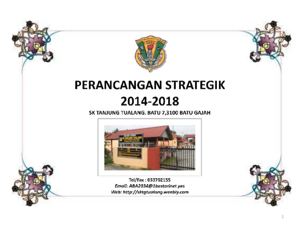 (PDF) Contoh perancangan strategik