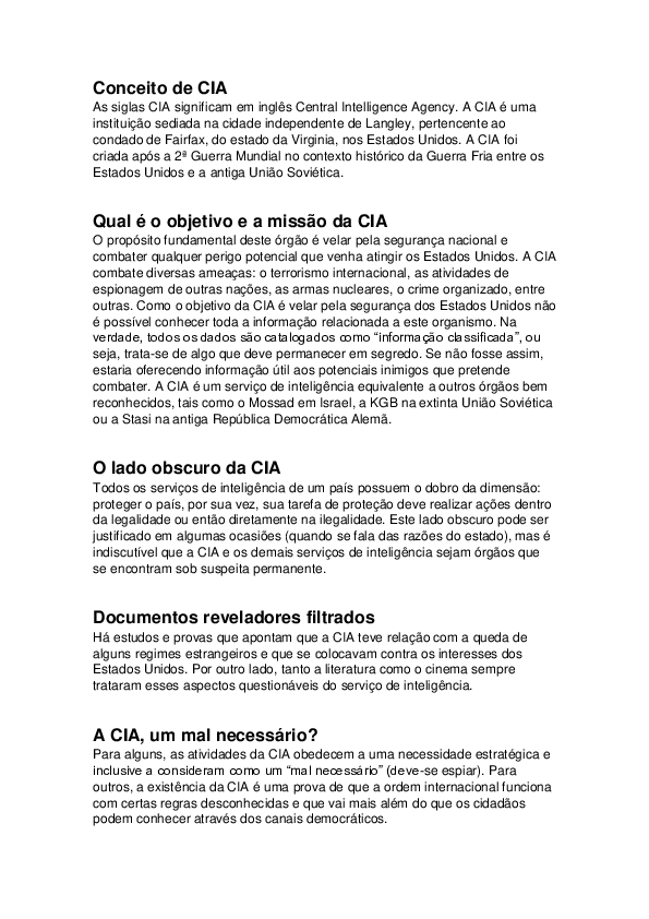 (DOC) Conceito de CIA | Euler Faria - Academia.edu