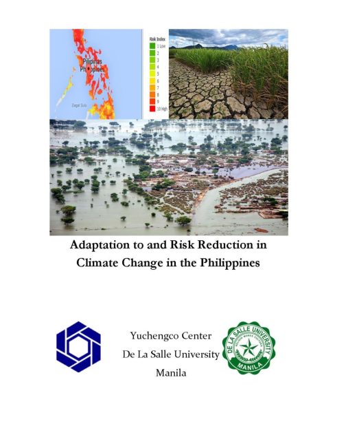 (DOC) Adaptation to and Risk Reduction in Climate Change in the Philippines