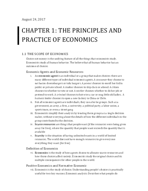 (DOC) Chapter 1 Economics