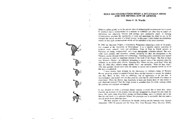 (PDF) ‘Does reconstruction help ? A Mycenaean Dress and the Dendra Suit ...