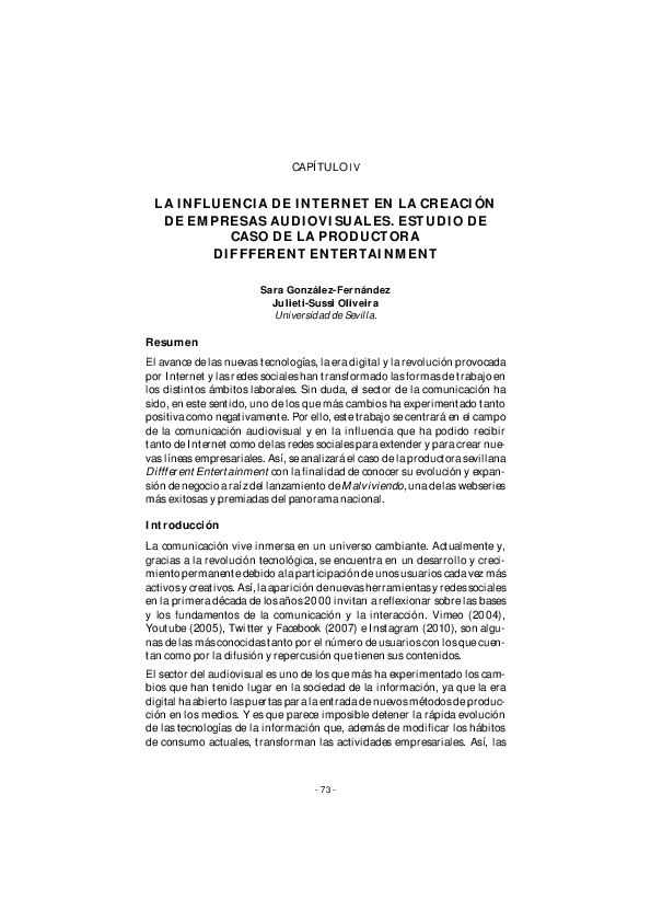 (PDF) La influencia de Internet en la creación de empresas ...