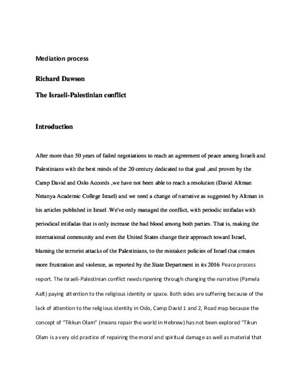 (DOC) Mediation Process.docx