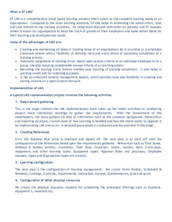 (DOC) What is SF LMS