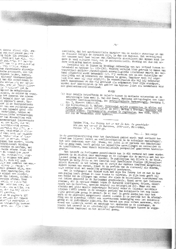 (PDF) Sandew Hira, Van Priary tot en met De Kom; De geschiedenis van ...