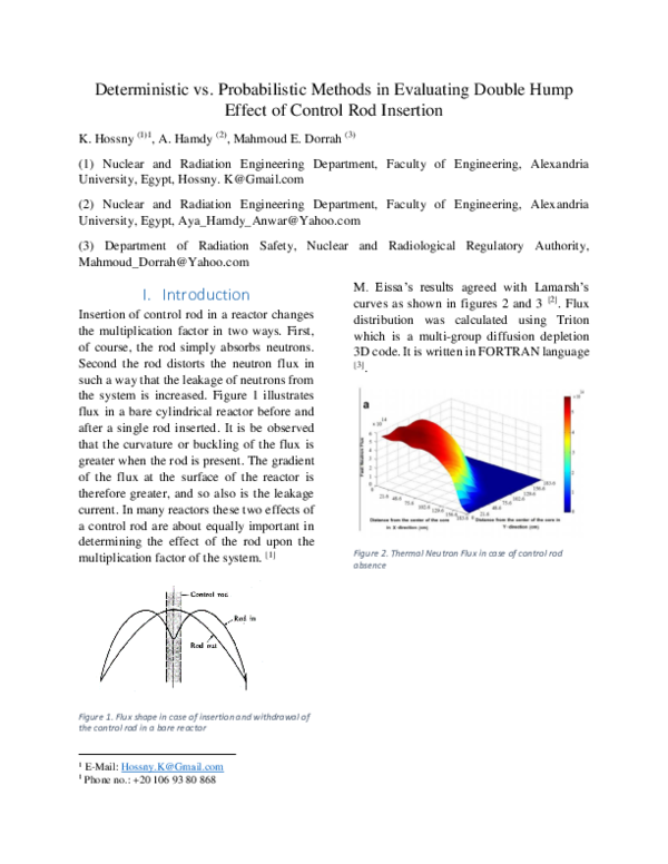 (PDF) Deterministic vs. Probabilistic Methods in Evaluating Double Hump ...
