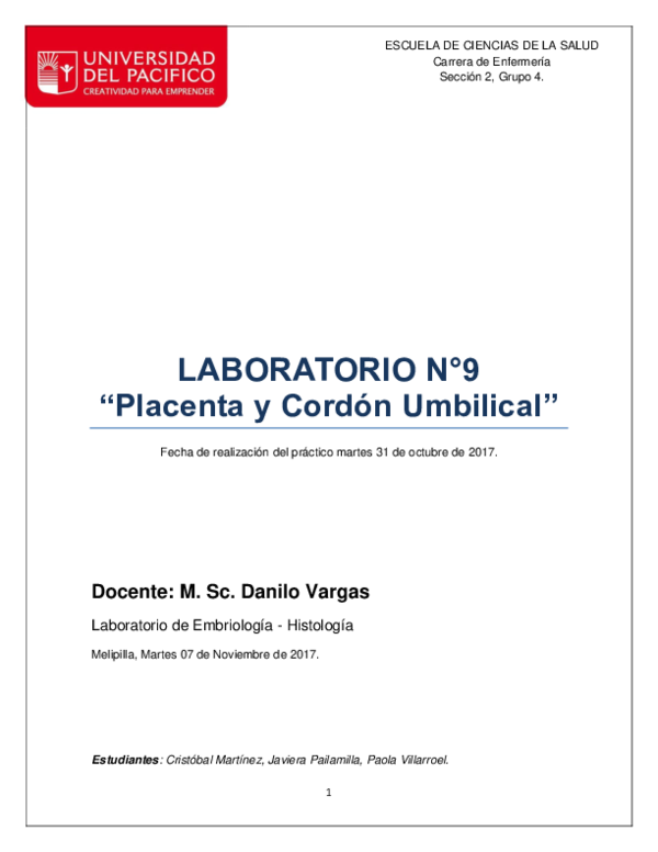 (DOC) Embriología | asdqwe poilkj - Academia.edu