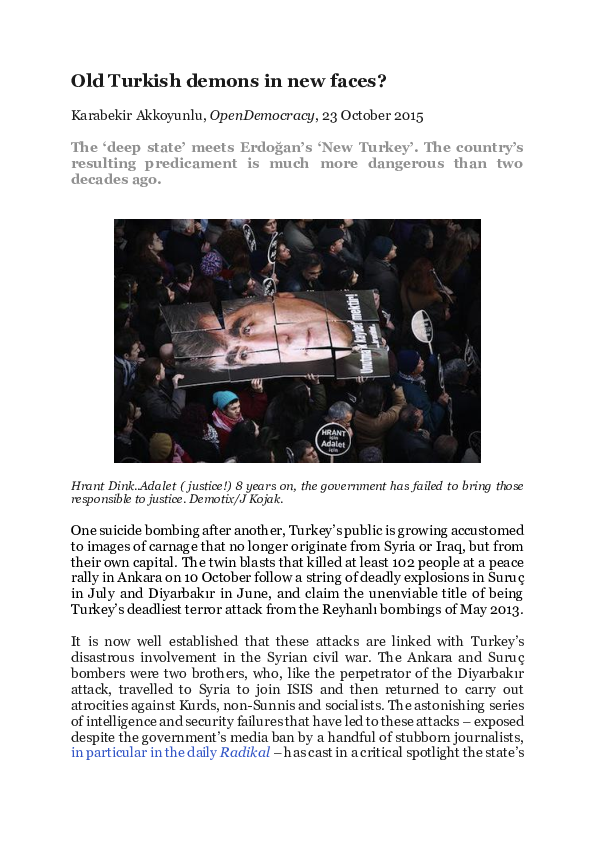 (PDF) Old Turkish demons in new faces