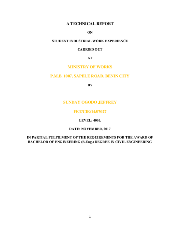 (DOC) An industrial training report .docx