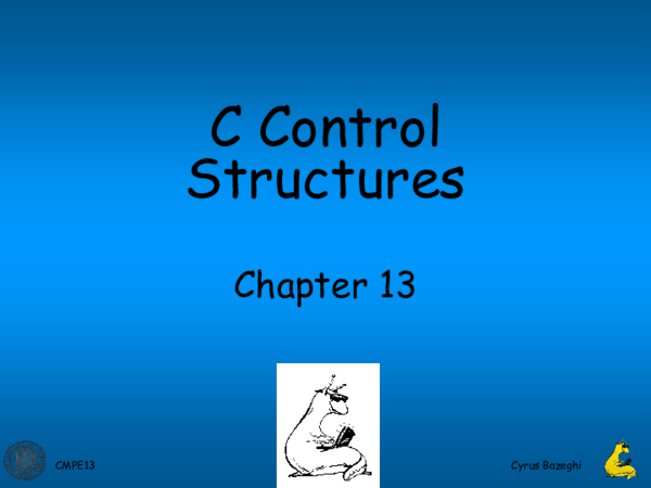 (PDF) C Control Structures