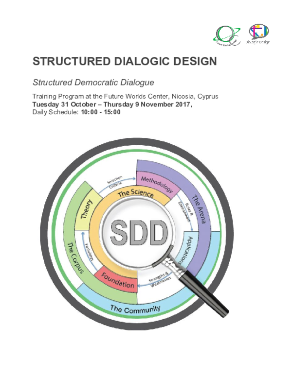 (PDF) Structured Dialogic Design / Structured Democratic Dialogue