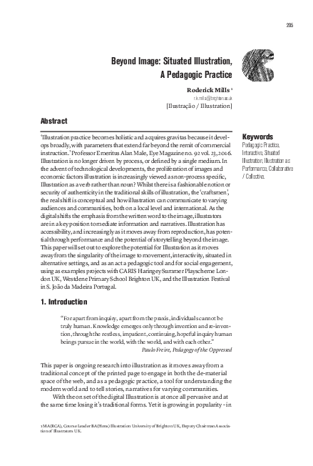 (PDF) Beyond Image: Situated Illustration, A Pedagogic Practice