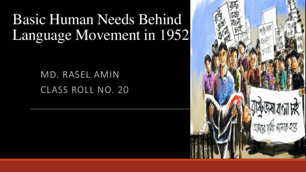 (PPT) Rasels language movement presentation