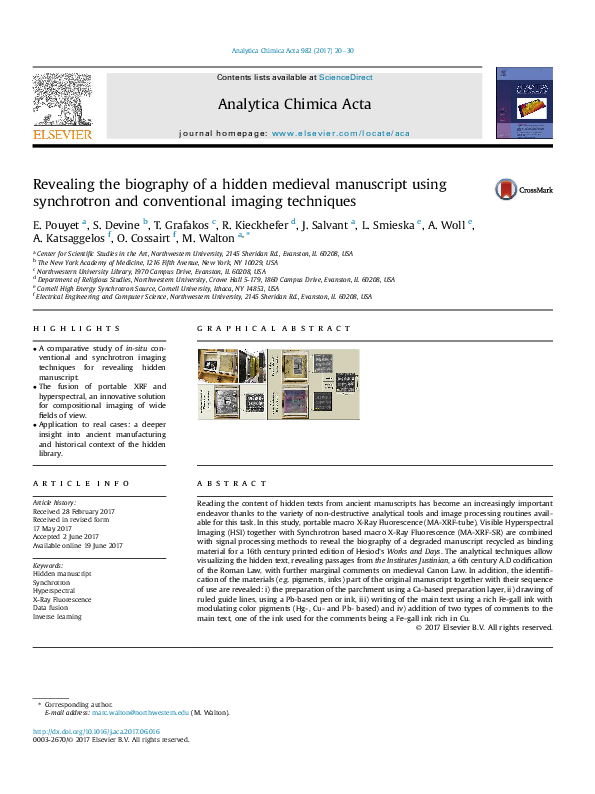 (DOC) The medieval girdle book: a format for instant access | Margit J ...