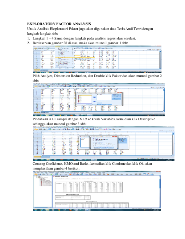 (DOC) EXPLORATORY FACTOR ANALYSIS