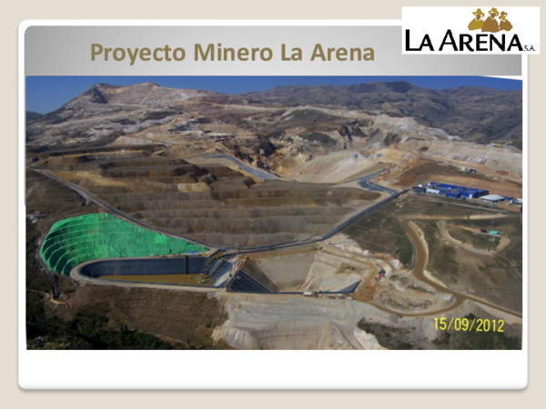 (PDF) Proyecto Minero La Arena