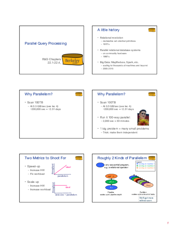 (PDF) Parallel Query Processing
