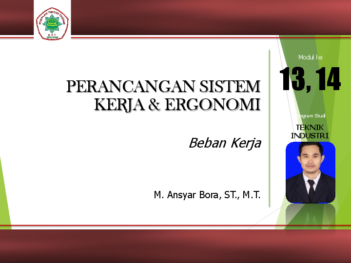 (PDF) Beban Kerja-Ergonomi