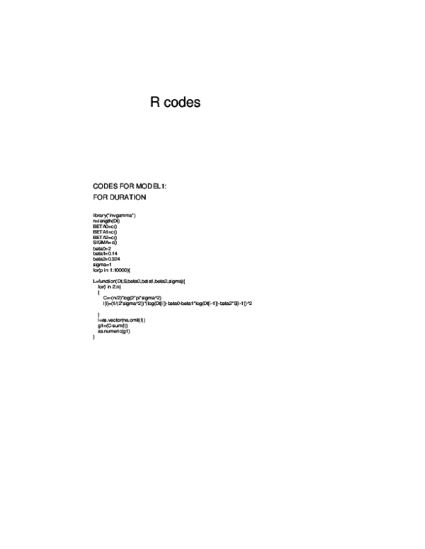 (PDF) R codes