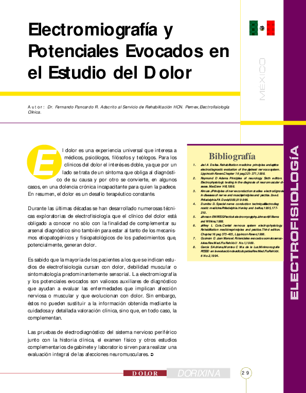 (PDF) Electromiografía y