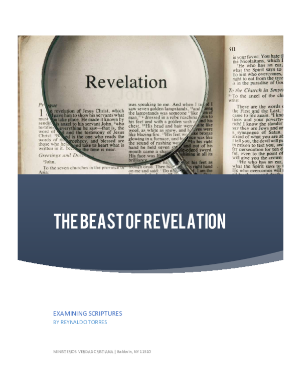 (PDF) THE BEAST OF REVELATION