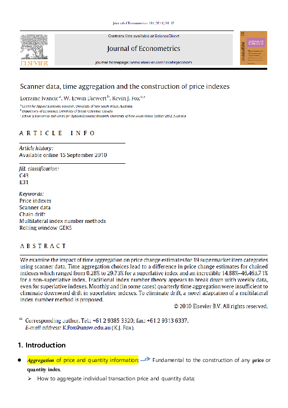 (DOC) ScannerData CPI