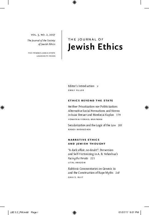 (PDF) Rabbinic Commentaries on Genesis 34 and the Construction of Rape ...