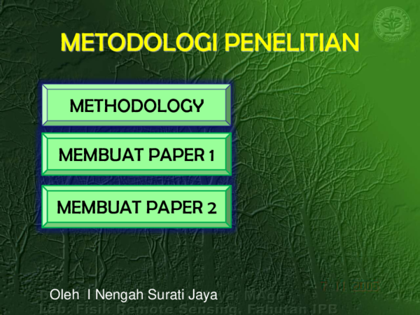 (PDF) Metode PENULISAN PAPER | NURHALIMA HARAHAP IPB - Academia.edu
