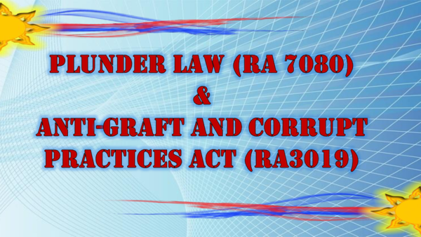(PPT) PLUNDER LAW RA 7080