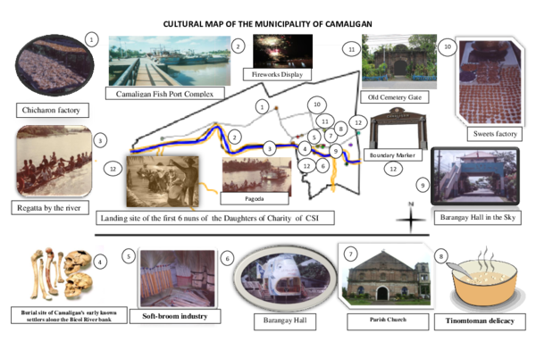 (DOC) CULTURAL MAP OF CAMALIGAN, CAMARINES SUR, PHILIPPINES.