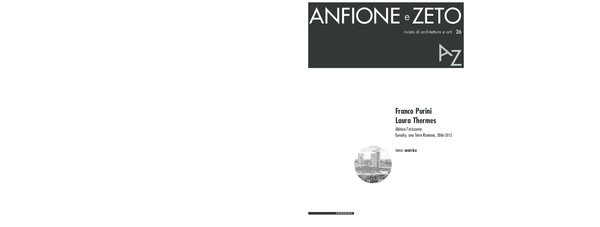 (PDF) Andrea Morpurgo, “Raccontare la città: da mito a distopia ...