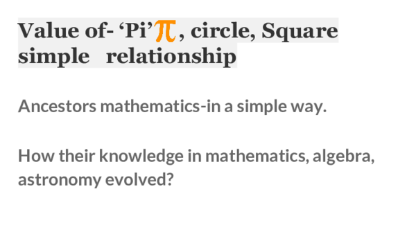 (PDF) value of "Pi"; ancient indian mathematics