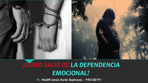 (PDF) COMO SALIR DE LA DEPENDENCIA EMOCIONAL