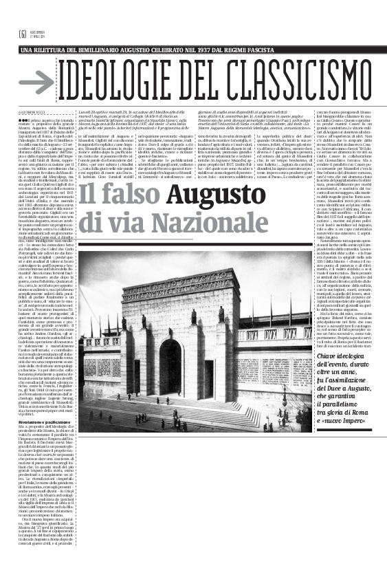 (PDF) Il falso Augusto di Via Nazionale (Ideologia, estetica e ...