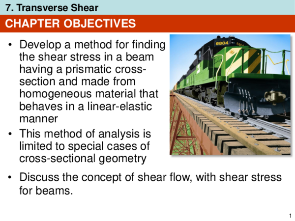 (PDF) 7. Transverse Shear