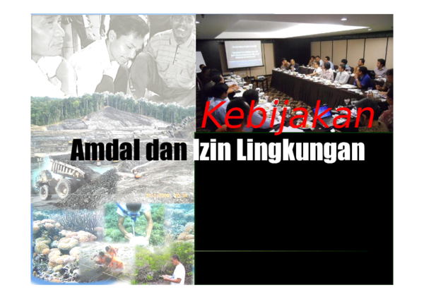 (DOC) Amdal dan izin lingkungan