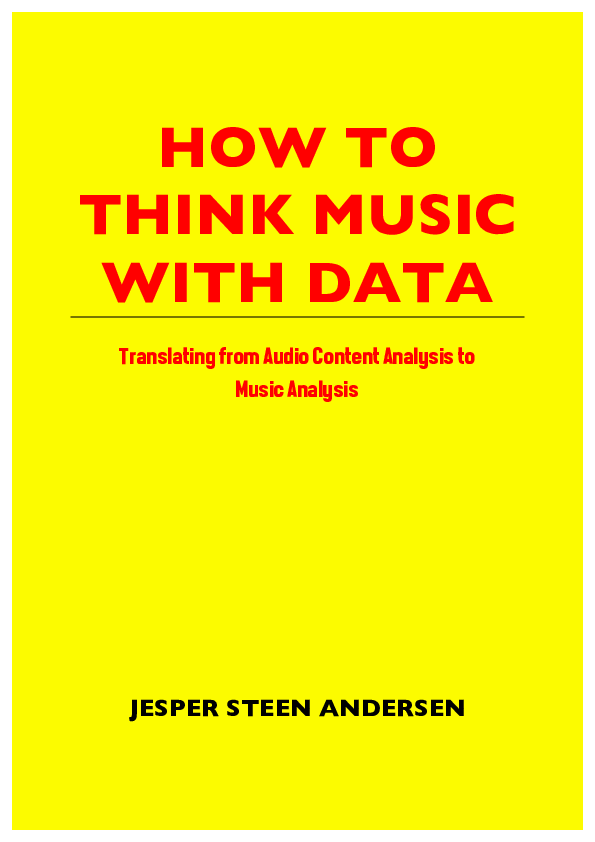 (PDF) HOW TO THINK MUSIC WITH DATA Translating from Audio Content ...