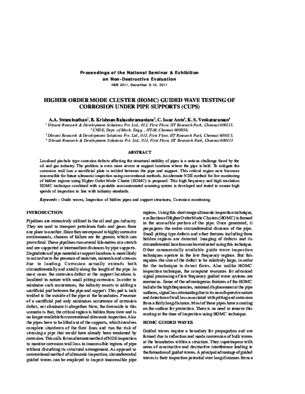 (PDF) Proceedings of the National Seminar & Exhibition on Non ...