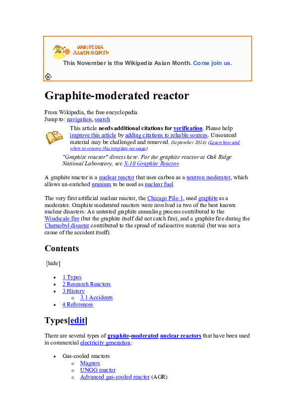 (PDF) Graphite-moderated reactor