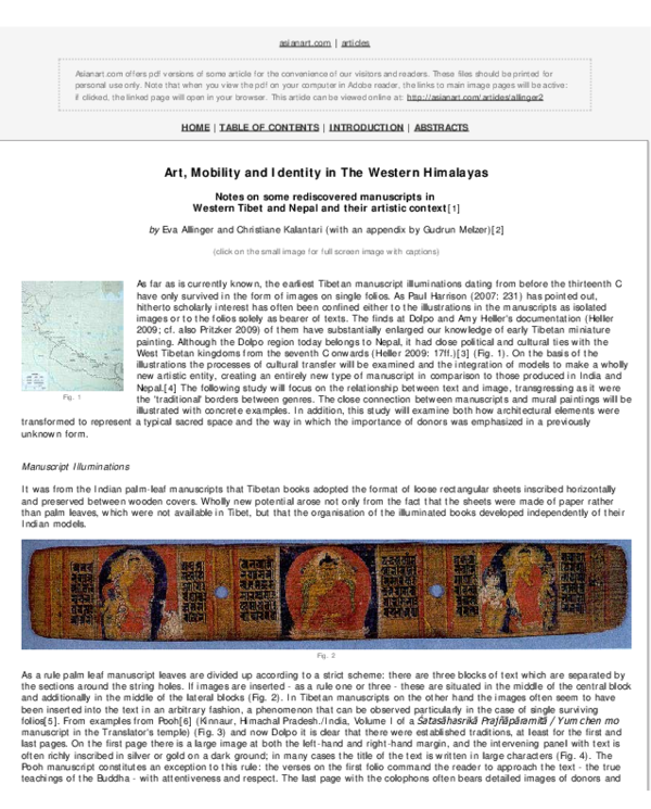 (PDF) (with Eva Allinger and Gudrun Melzer) ART, MOBILITY AND IDENTITY ...
