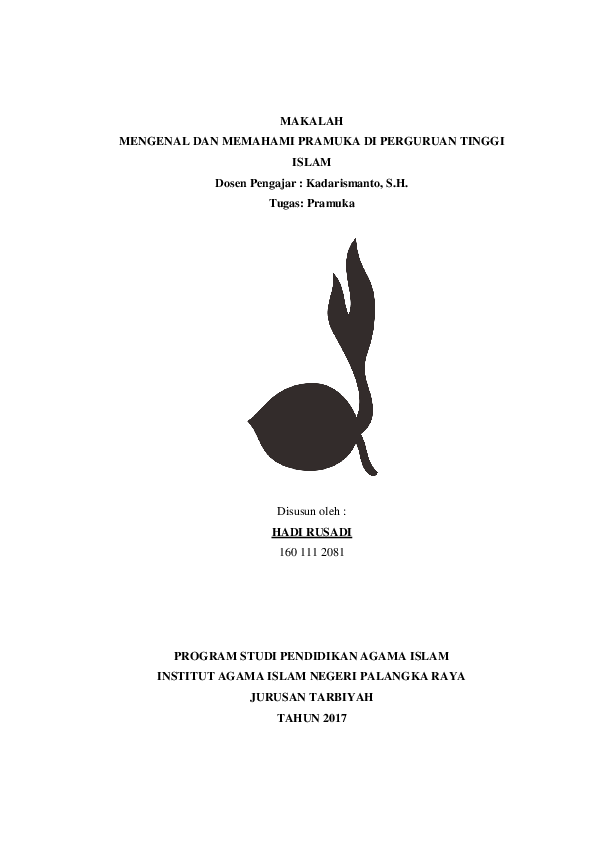 (DOC) Cover pramuka (2)