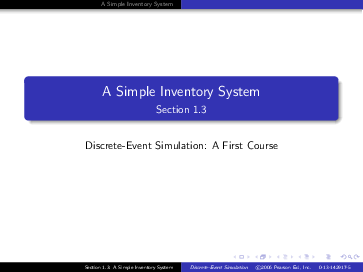 (PDF) A Simple Inventory System A Simple Inventory System Section 1.3 ...