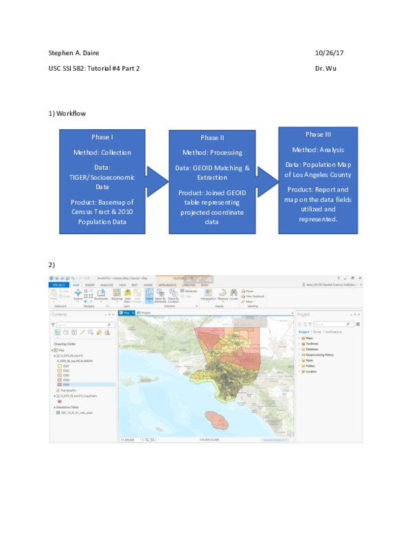 (DOC) Tutorial 4 Pt 2: GIS CENSUS DATA