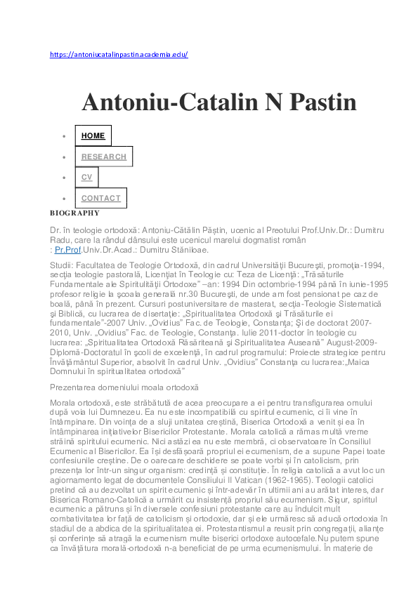 (DOC) Portofolio Antoniu-Catalin N Pastin | Antoniu-Cătălin N Păştin ...