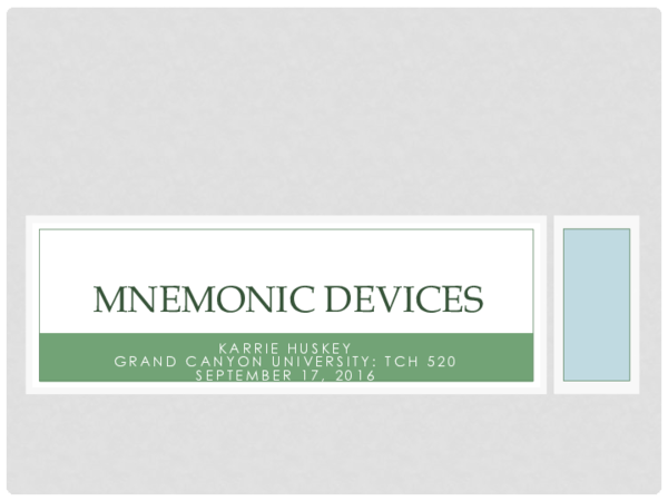(PPT) Mnemonic Devices.pptx