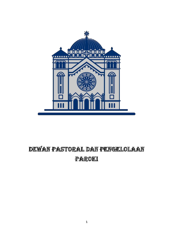 (PDF) DEWAN PASTORAL DAN MANAGEMEN PAROKI