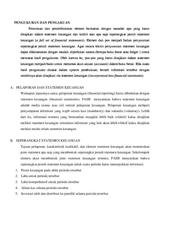 Contoh Membuat Pengakuan Dalam Laporan - JaneqoPark
